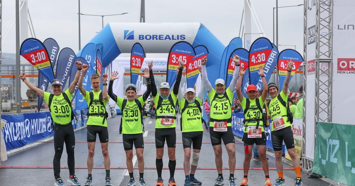 Pacemaker beim Linz Marathon